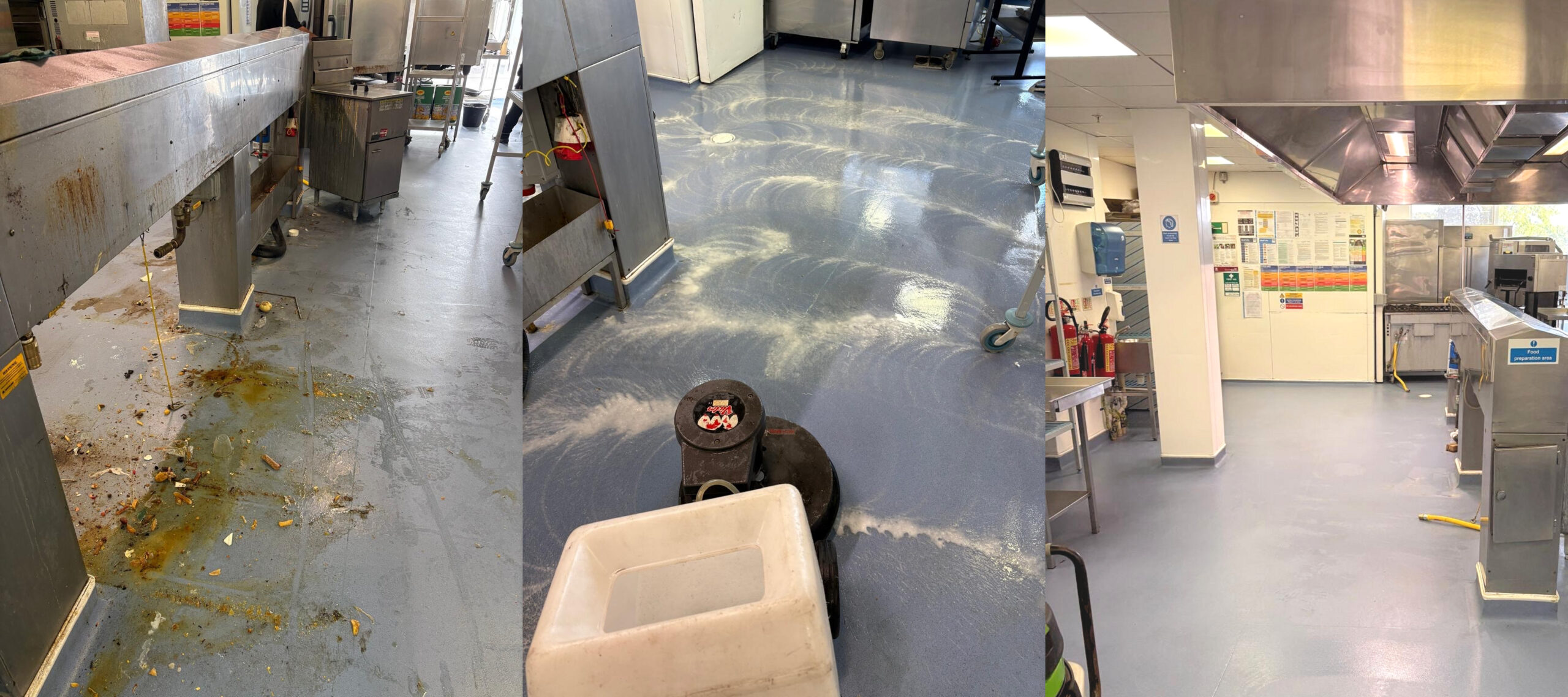 Recent TCMS Floor Clean at a Food Production Facility: Ensuring Safety ...